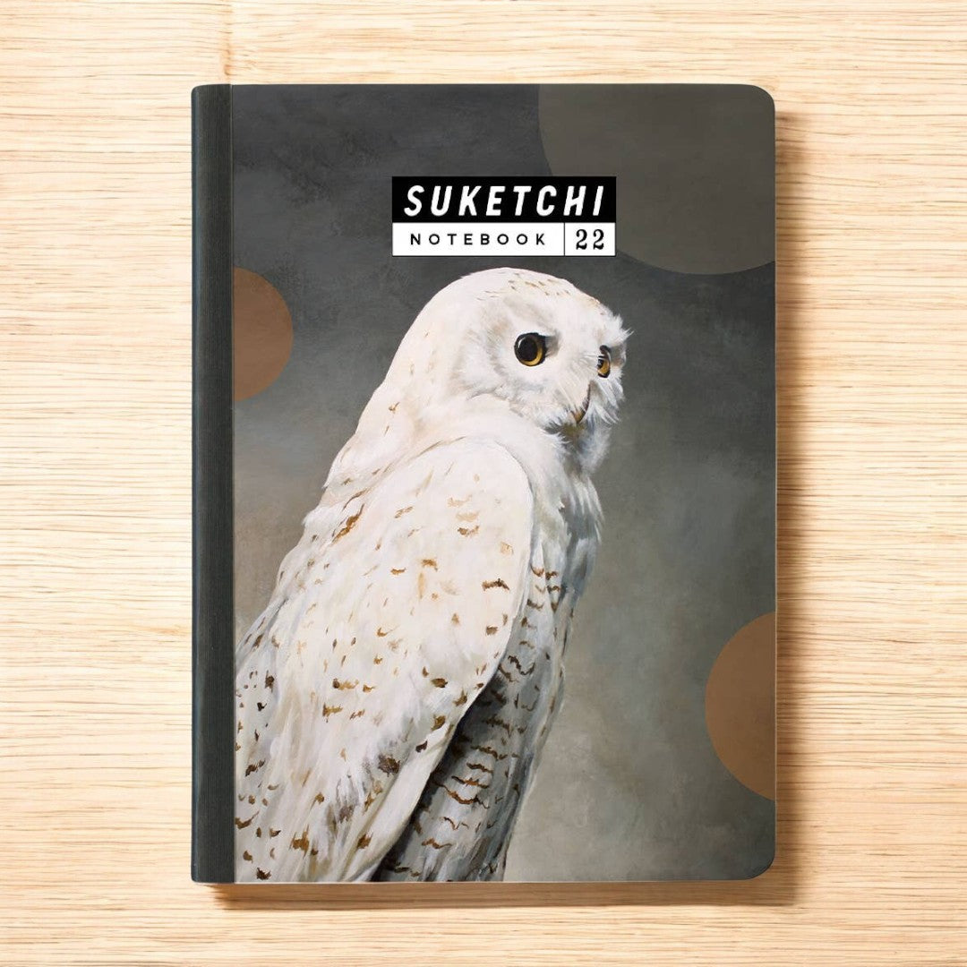 Suketchi Notebook #21 - Snowy Owl Journal - Large – Mellow Monkey