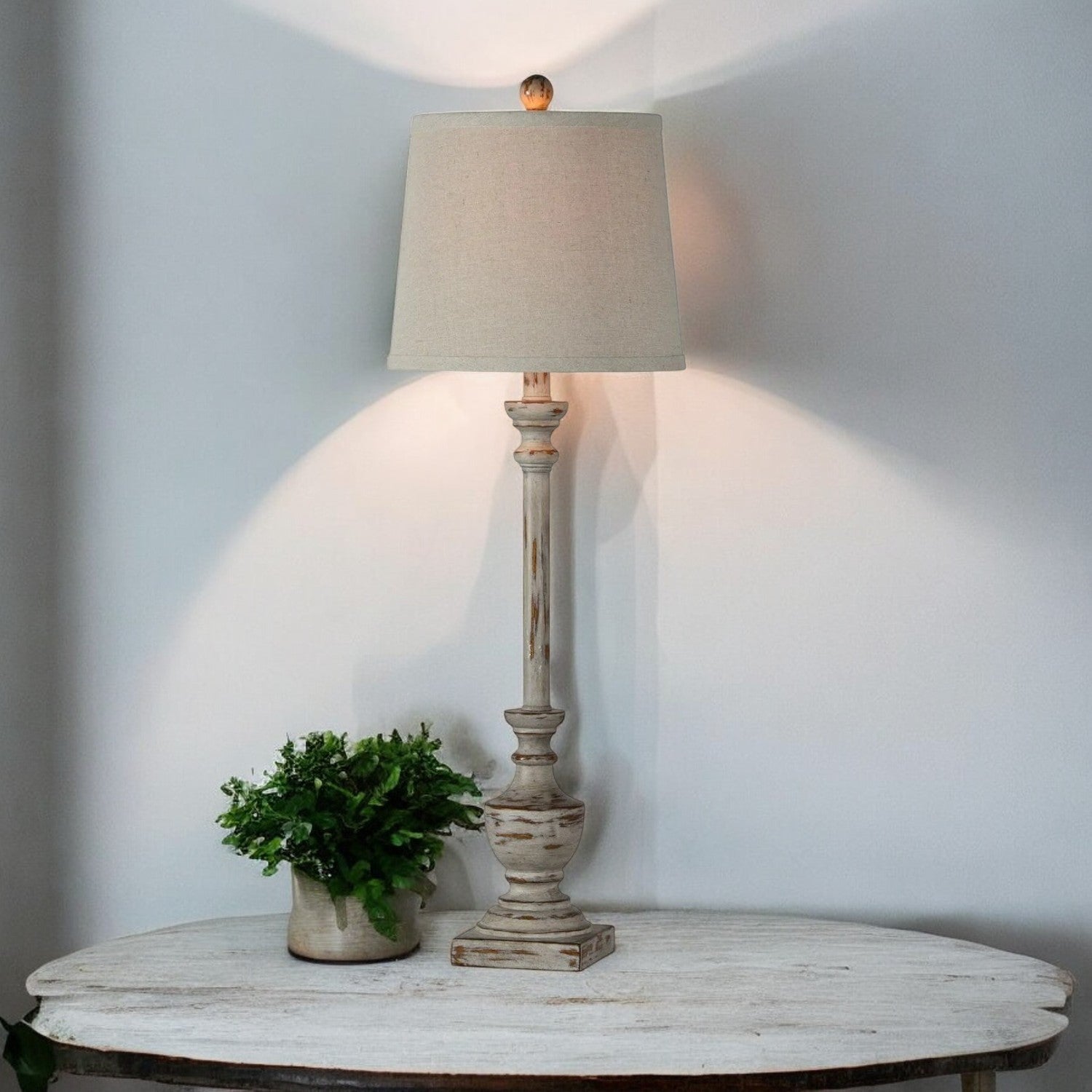 Coastal Buffet Table Lamp 28-in 73028 Forty West Design Dory Beach – Mellow Monkey