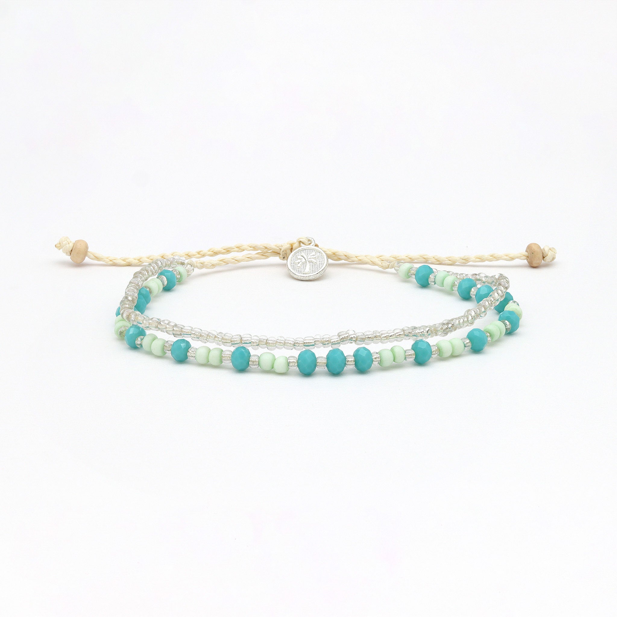 Haula Beach Beaded Bracelet - Green – Mellow Monkey