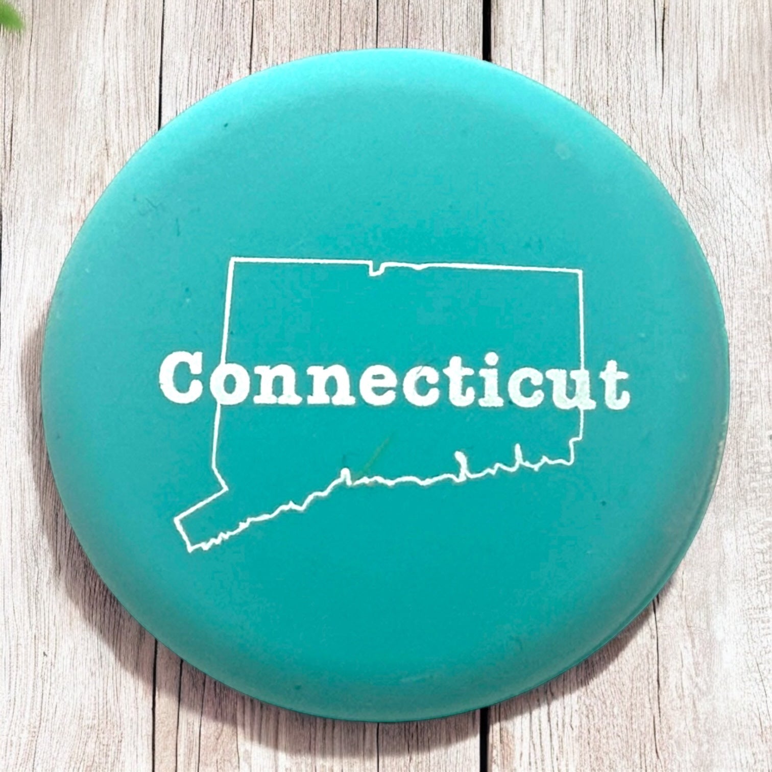 Connecticut - Teal - Capabunga Wine Bottle Top Seal – Mellow Monkey