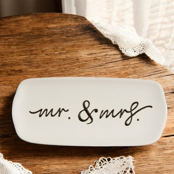 Mr. And Mrs. Everything Dish - 9-in – Mellow Monkey