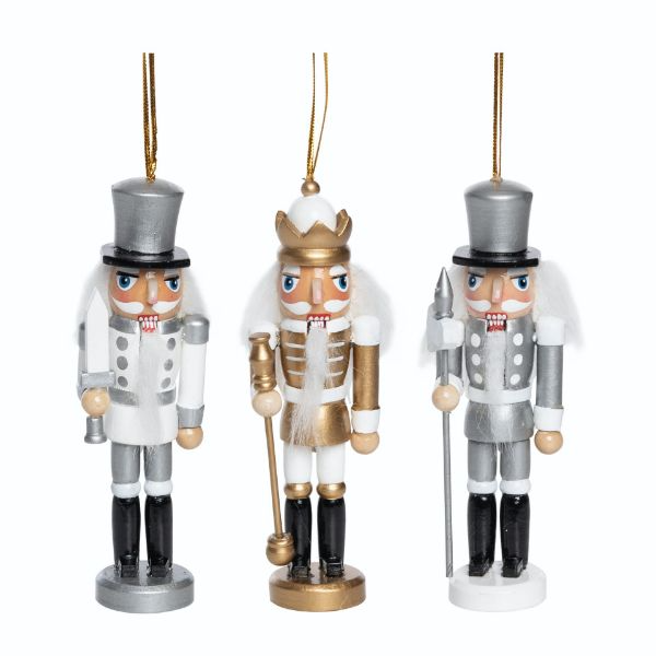Classic Wood Nutcracker Ornament - 5-in – Mellow Monkey