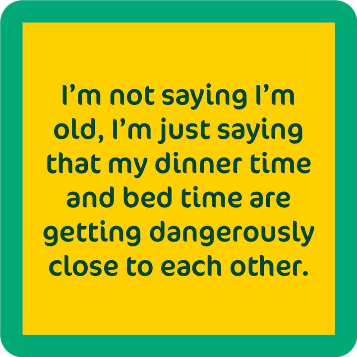 Dinner Time - Coaster - 4-in – Mellow Monkey