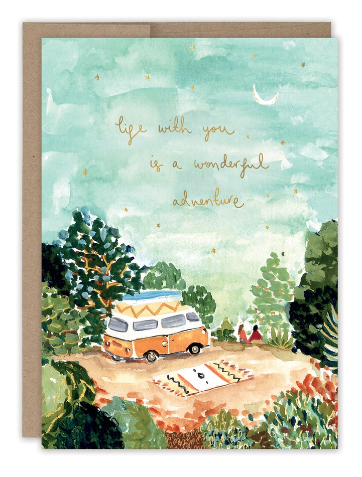 Life With You Is A Wonderful Adventure - Birthday Greeting Card ...