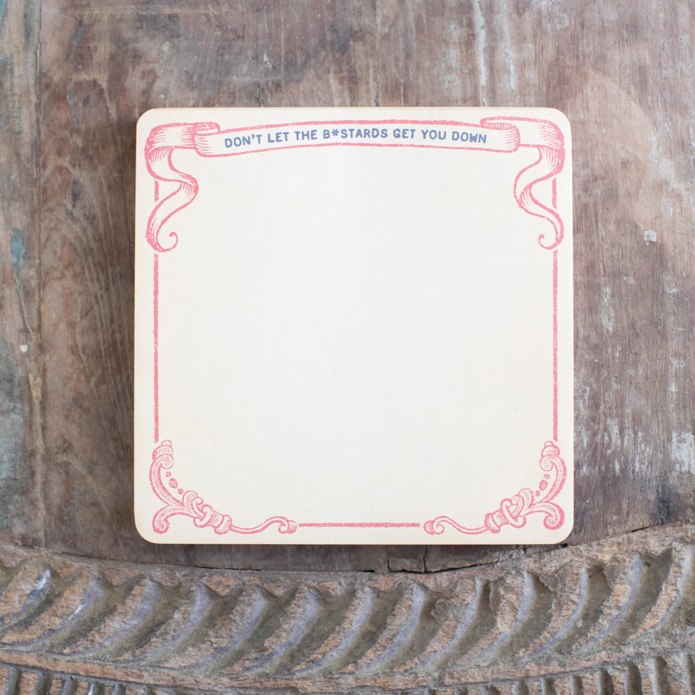 Don't Let the Bastards Get - Small Notepad – Mellow Monkey