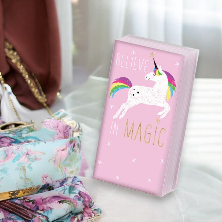 Sniff- Pink Unicorn Travel Tissues - 10-ct – Mellow Monkey