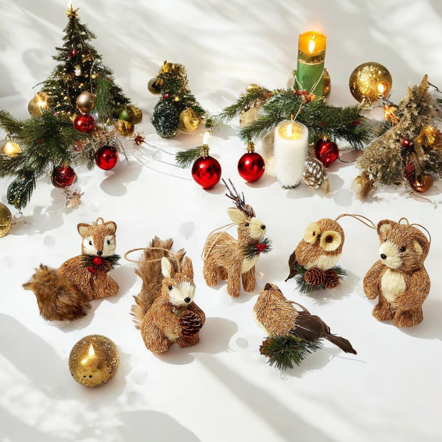Hand-Crafted Woodland Animal Ornament – Mellow Monkey