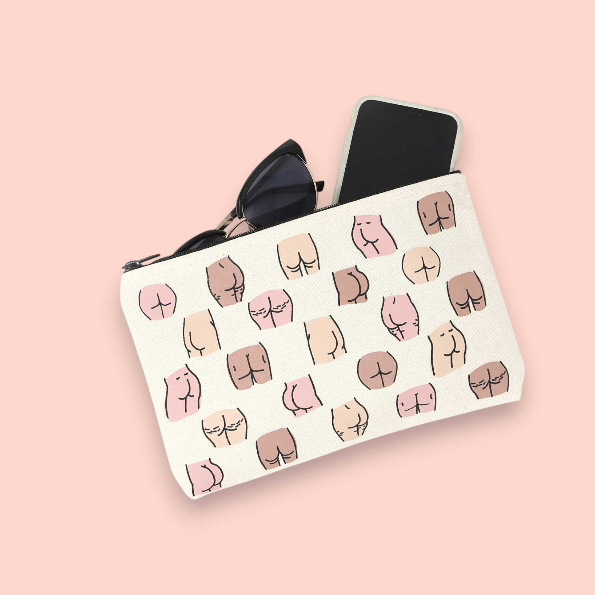 Butt Makeup Pouch – Mellow Monkey