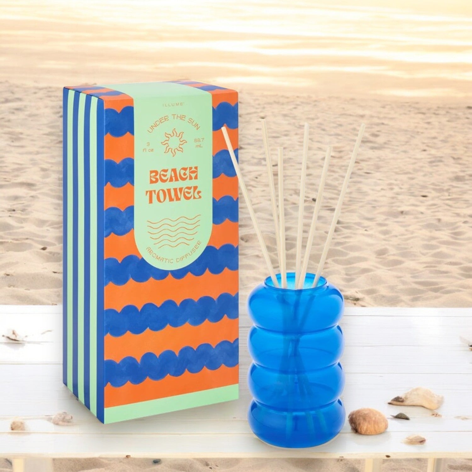 Beach Towel - Aromatic Sun Diffuser - 3-fl.oz – Mellow Monkey