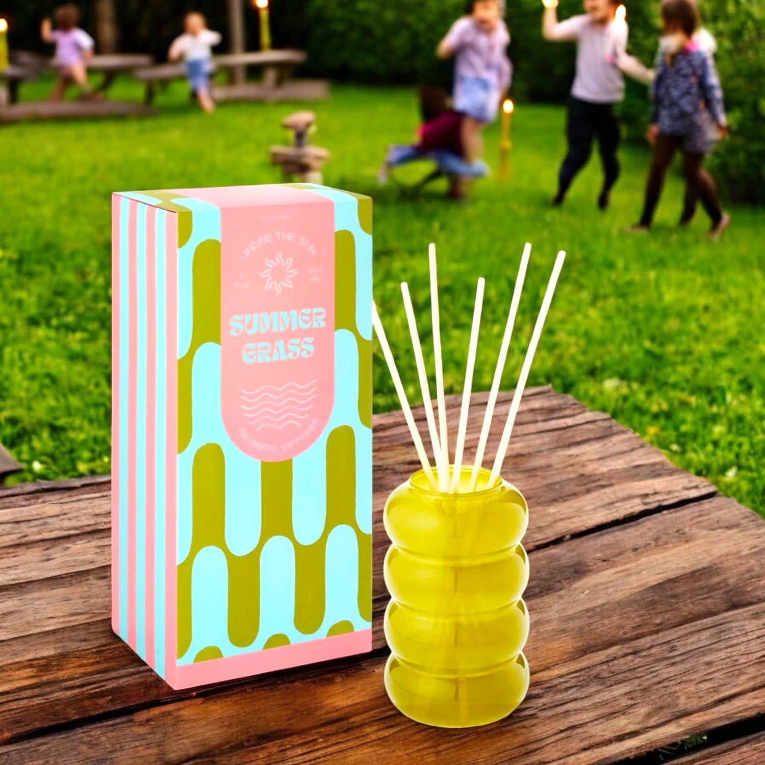 Summer Grass - Aromatic Sun Diffuser - 3-fl.oz – Mellow Monkey