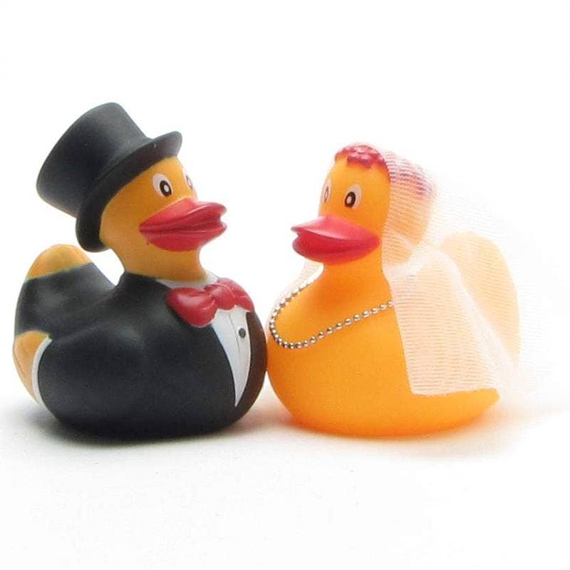Rubber Duck Bride and Groom - Rubber Duck Set – Mellow Monkey