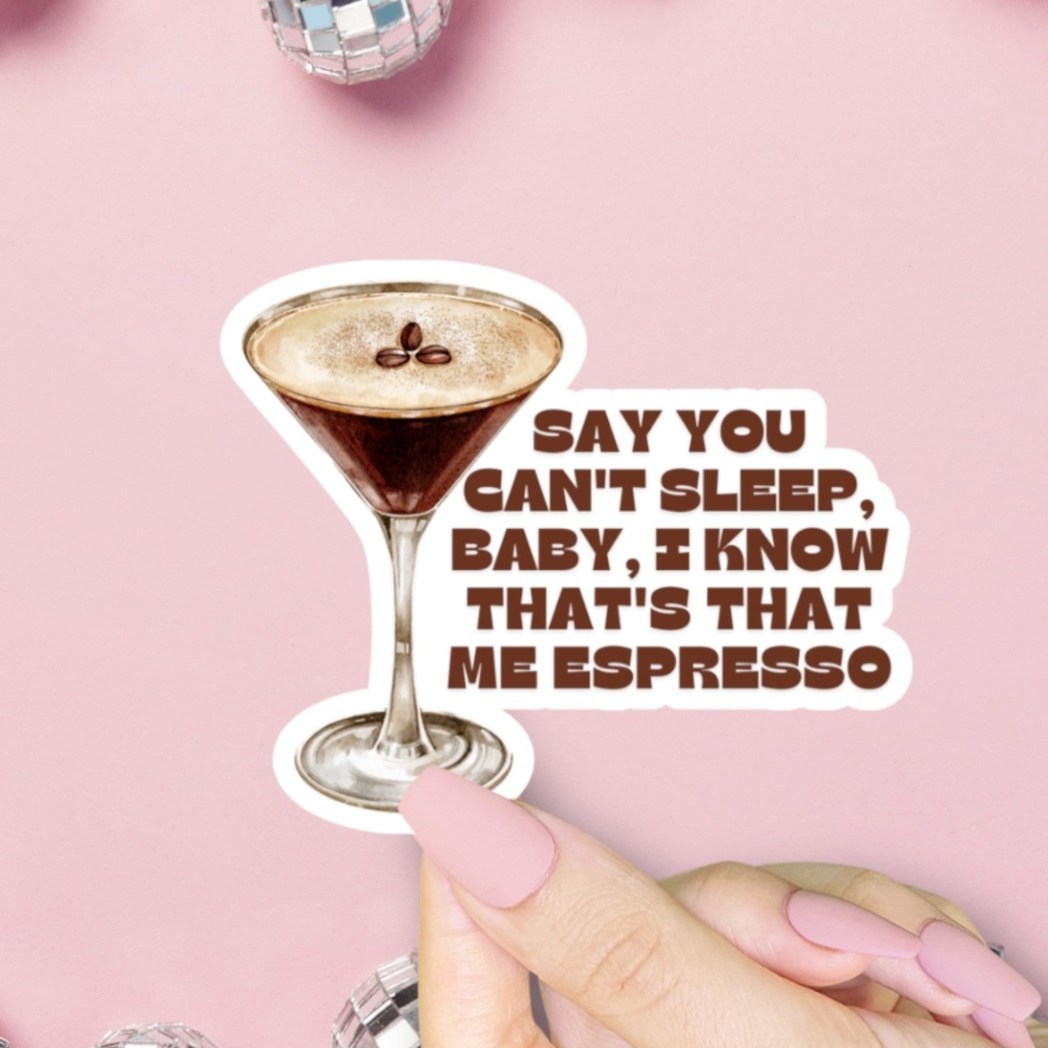 Me Espresso Sticker – Mellow Monkey