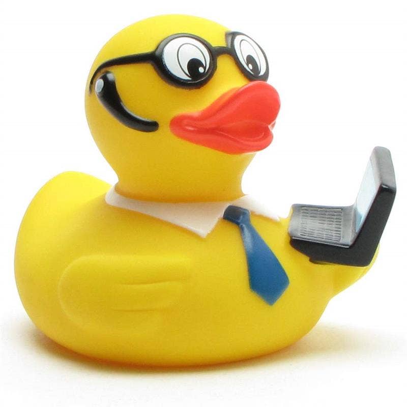 Rubber Duck With Notebook - Rubber Duck – Mellow Monkey