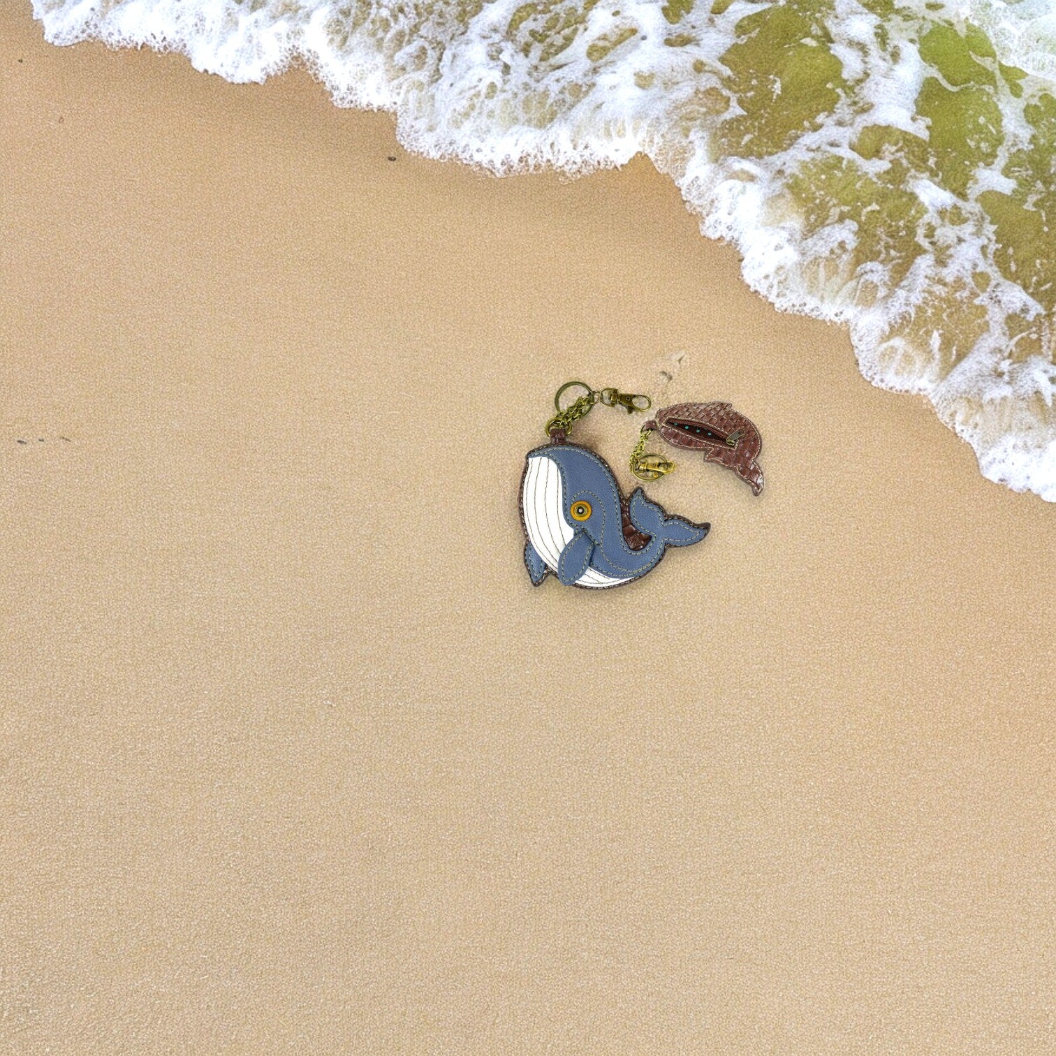 Whale- Chala Coin Purse/Key Chain – Mellow Monkey