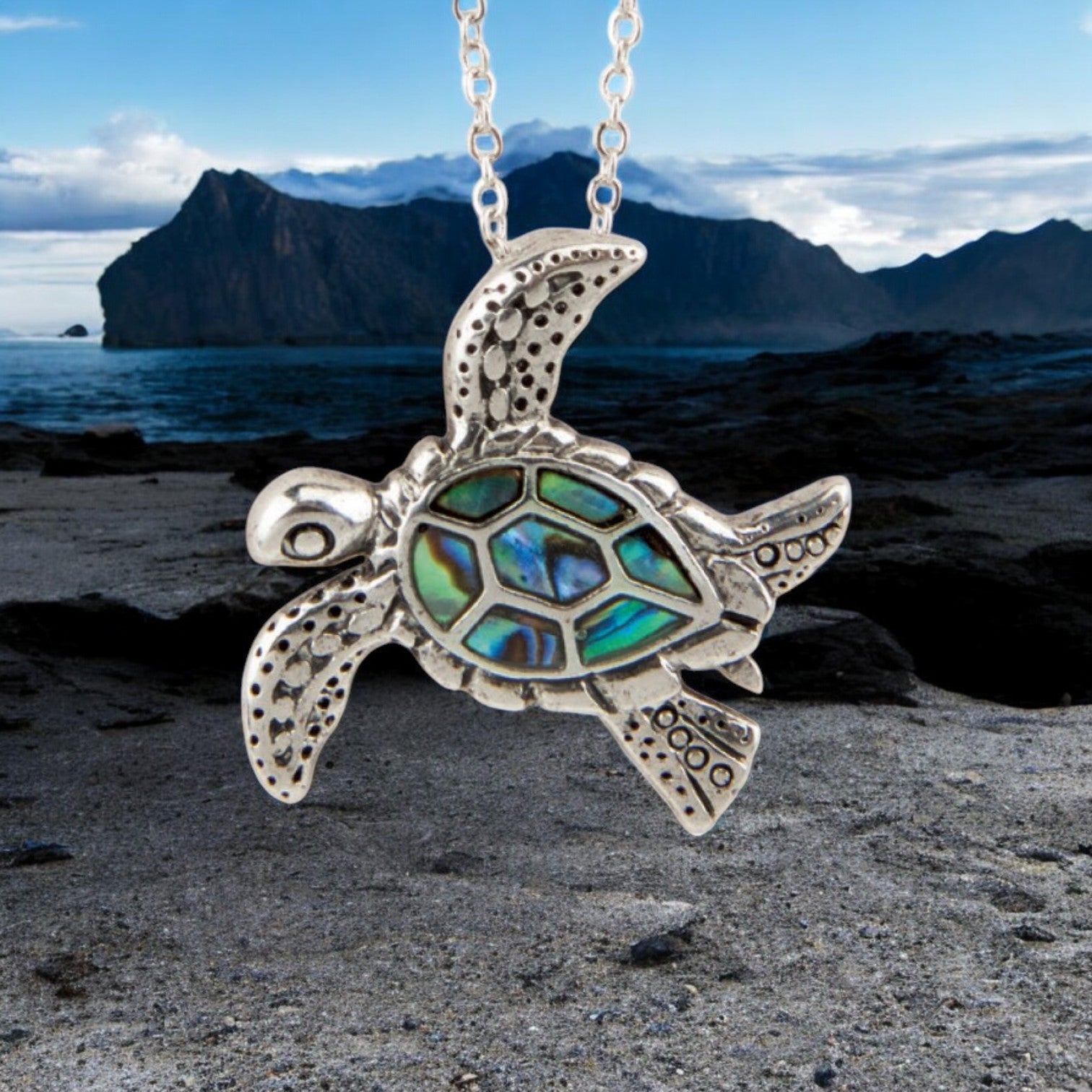 Wild Pearle Fancy Sea Turtle Necklace – Mellow Monkey