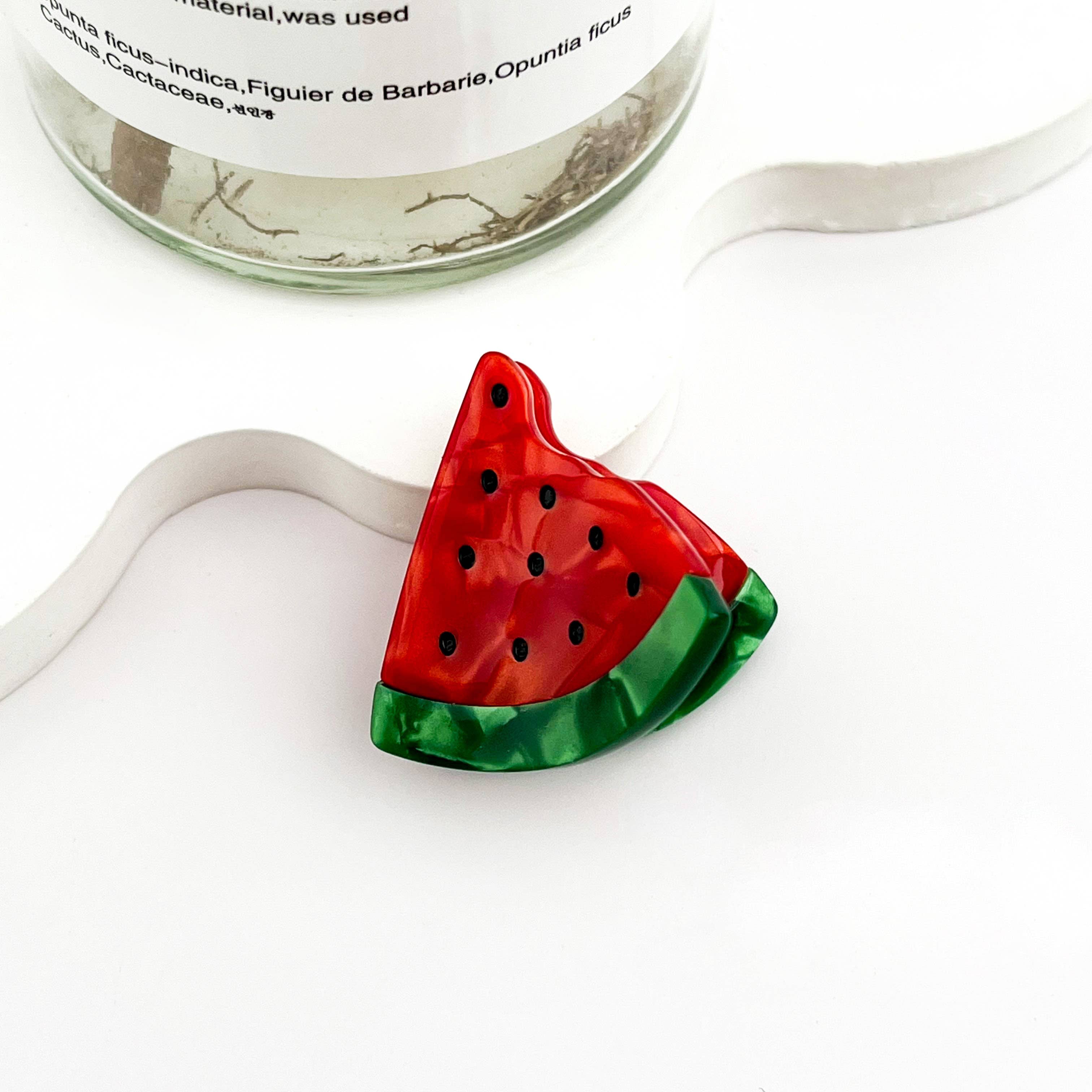 Mini Watermelon- Hair Claw Clip - 1-in – Mellow Monkey