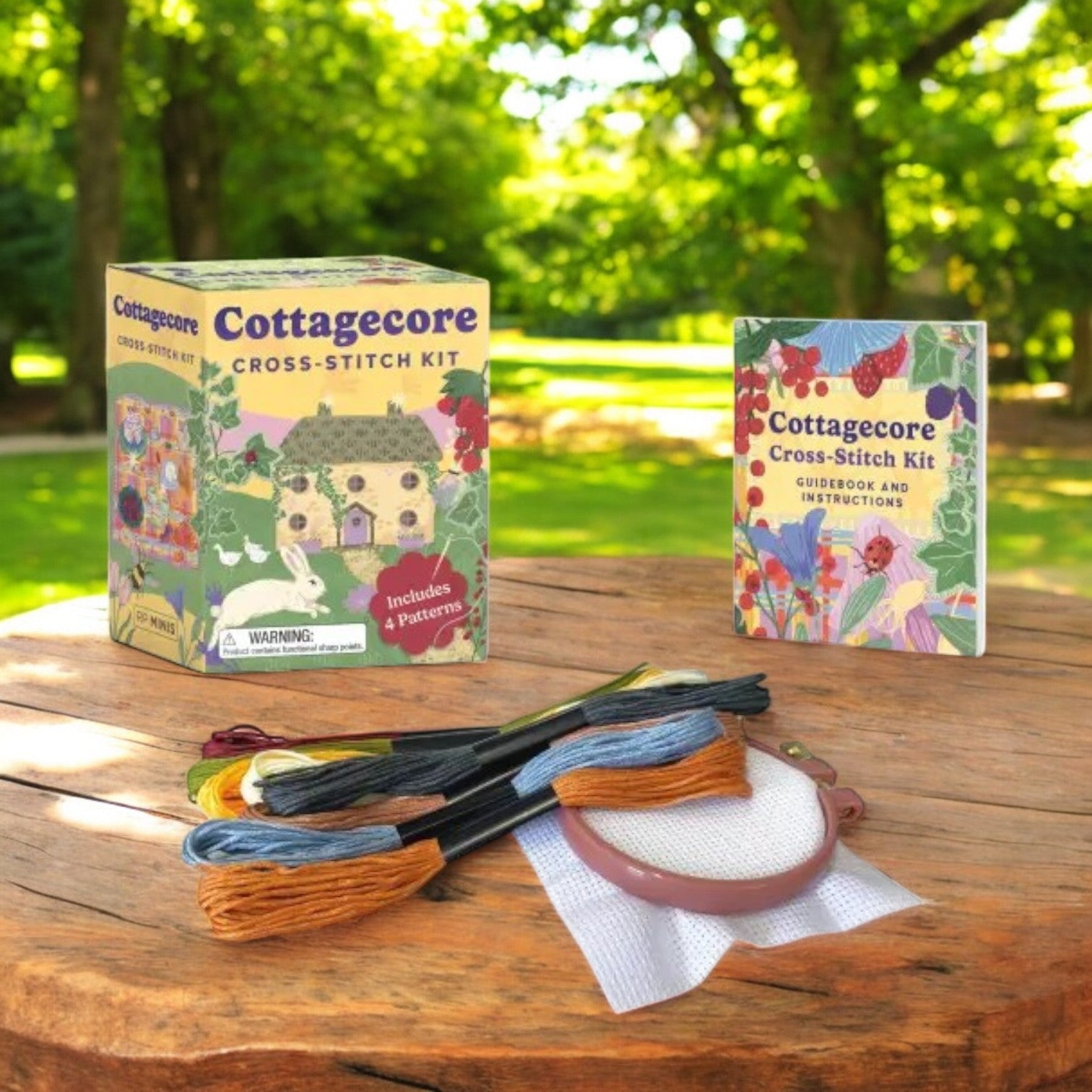 Cottagecore Cross-Stitch Kit - RP Mini – Mellow Monkey