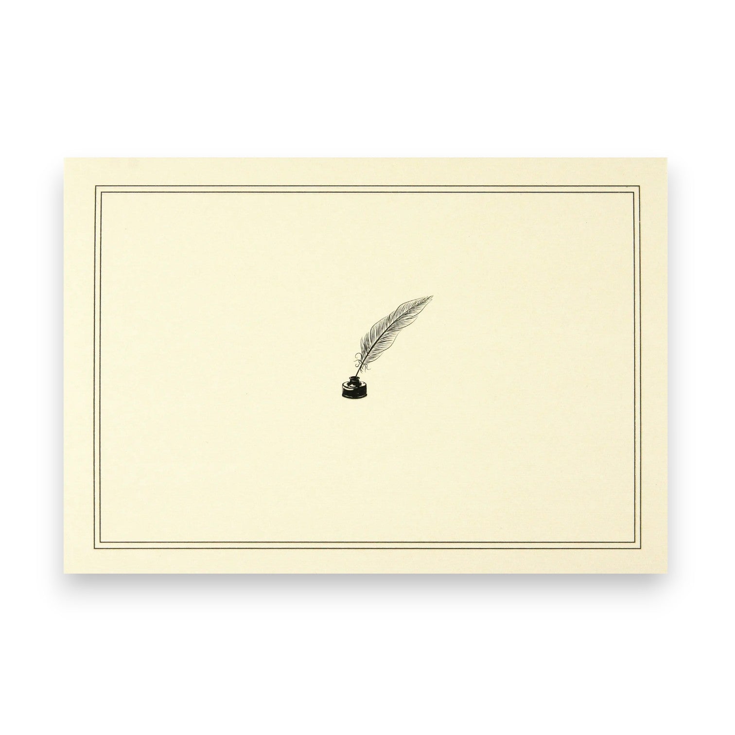 Quill Pen and Ink Note Cards - Box of 14 Cards – Mellow Monkey