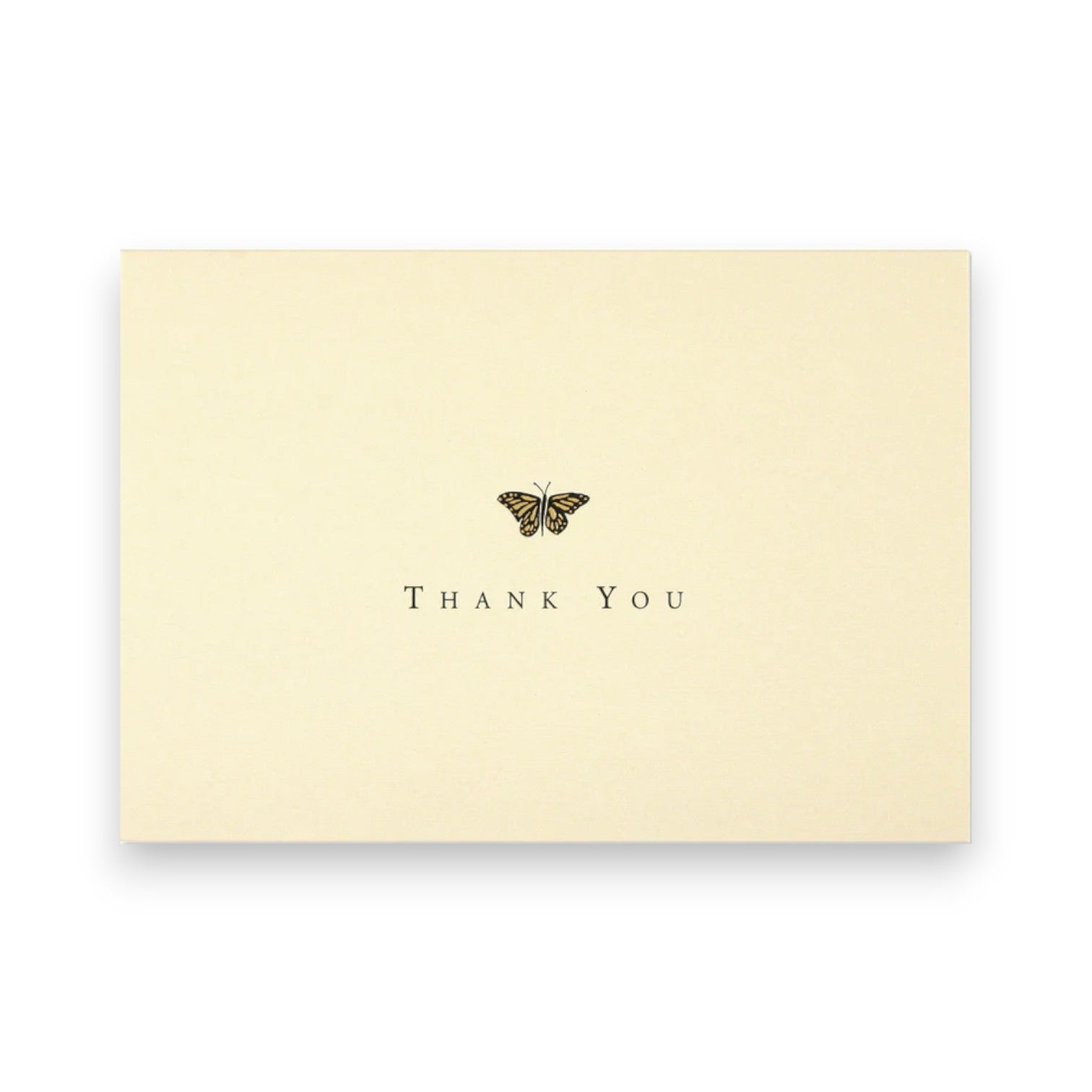 Gold Butterfly Thank You Notes - Box of 14 Cards – Mellow Monkey
