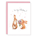 Bunnies - Valentine's Day - Greeting Card – Mellow Monkey