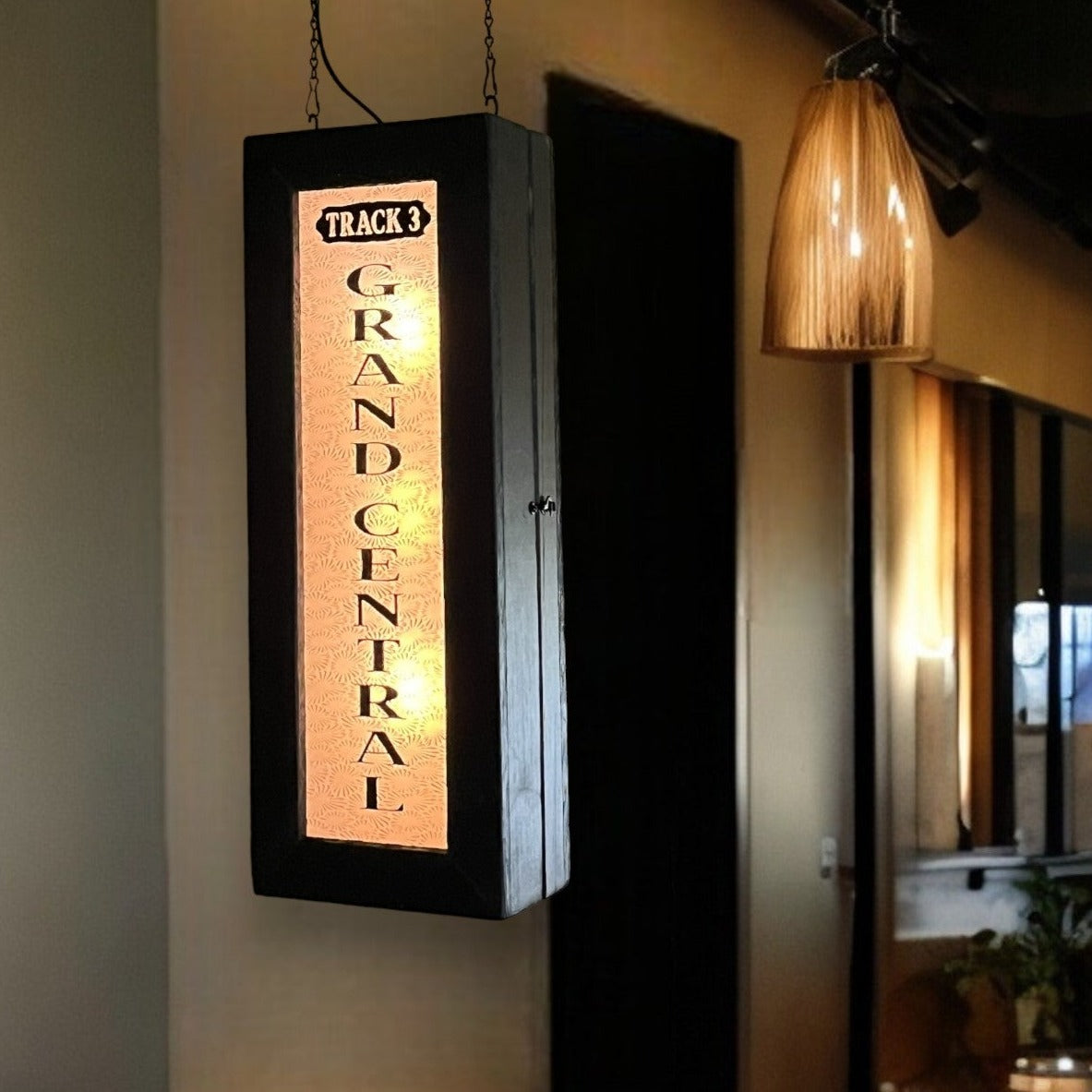 Cocktail Bar Vintage Lighted Box Sign Restaurant Pub Hotel Decor ...