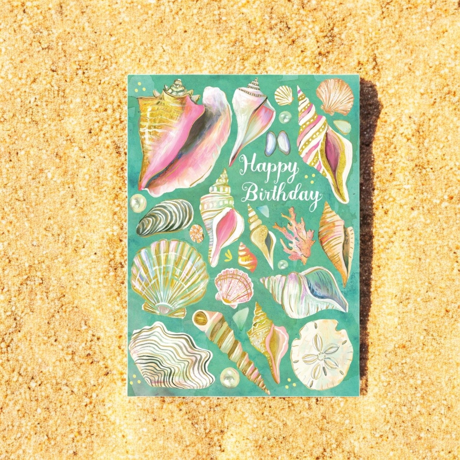 Seashell Treasures - Birthday Greeting Card – Mellow Monkey