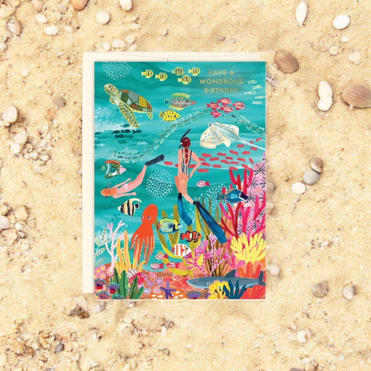 Under The Sea - Birthday Greeting Card – Mellow Monkey