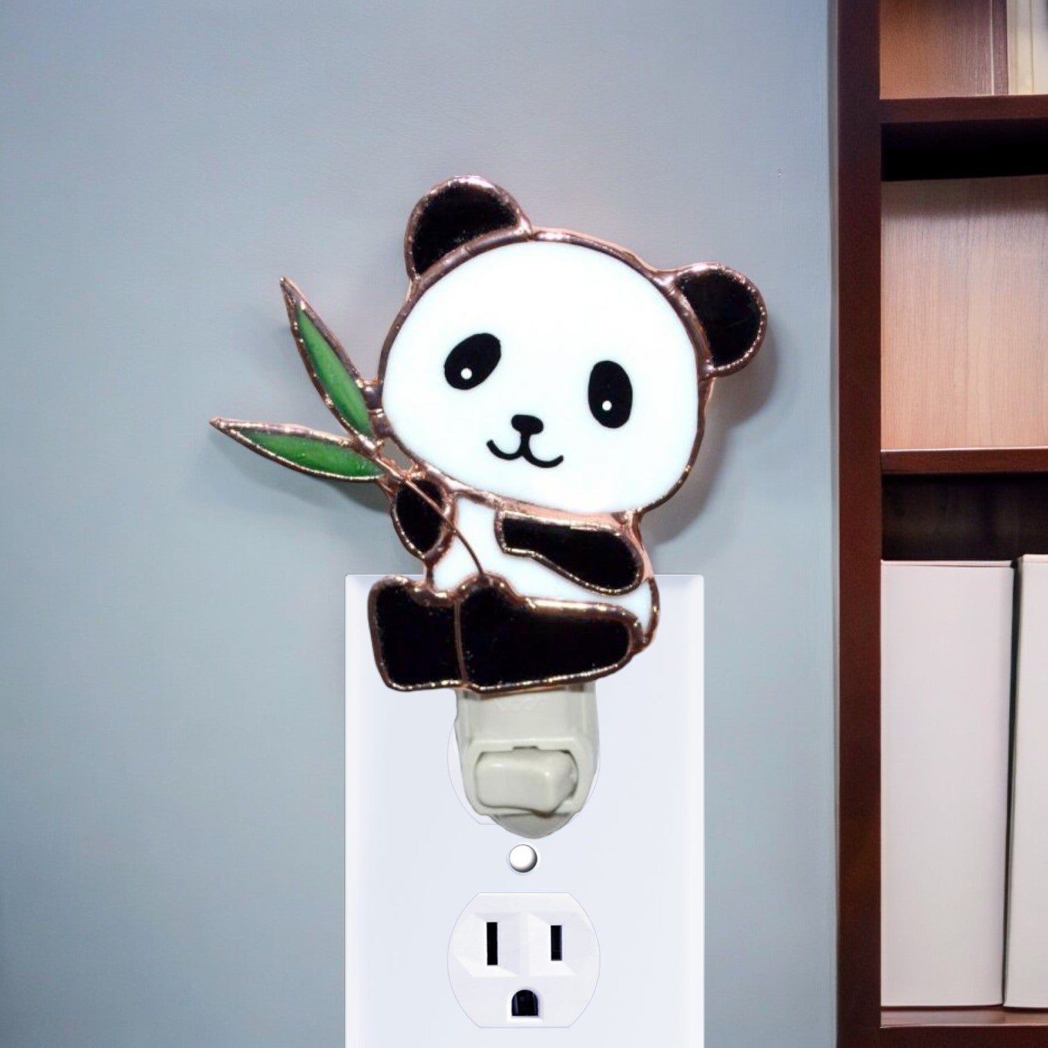 Stained Glass Nightlight - Panda – Mellow Monkey