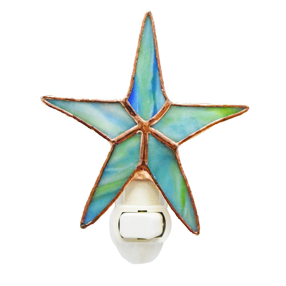 Stained Glass Starfish Night Light – Mellow Monkey