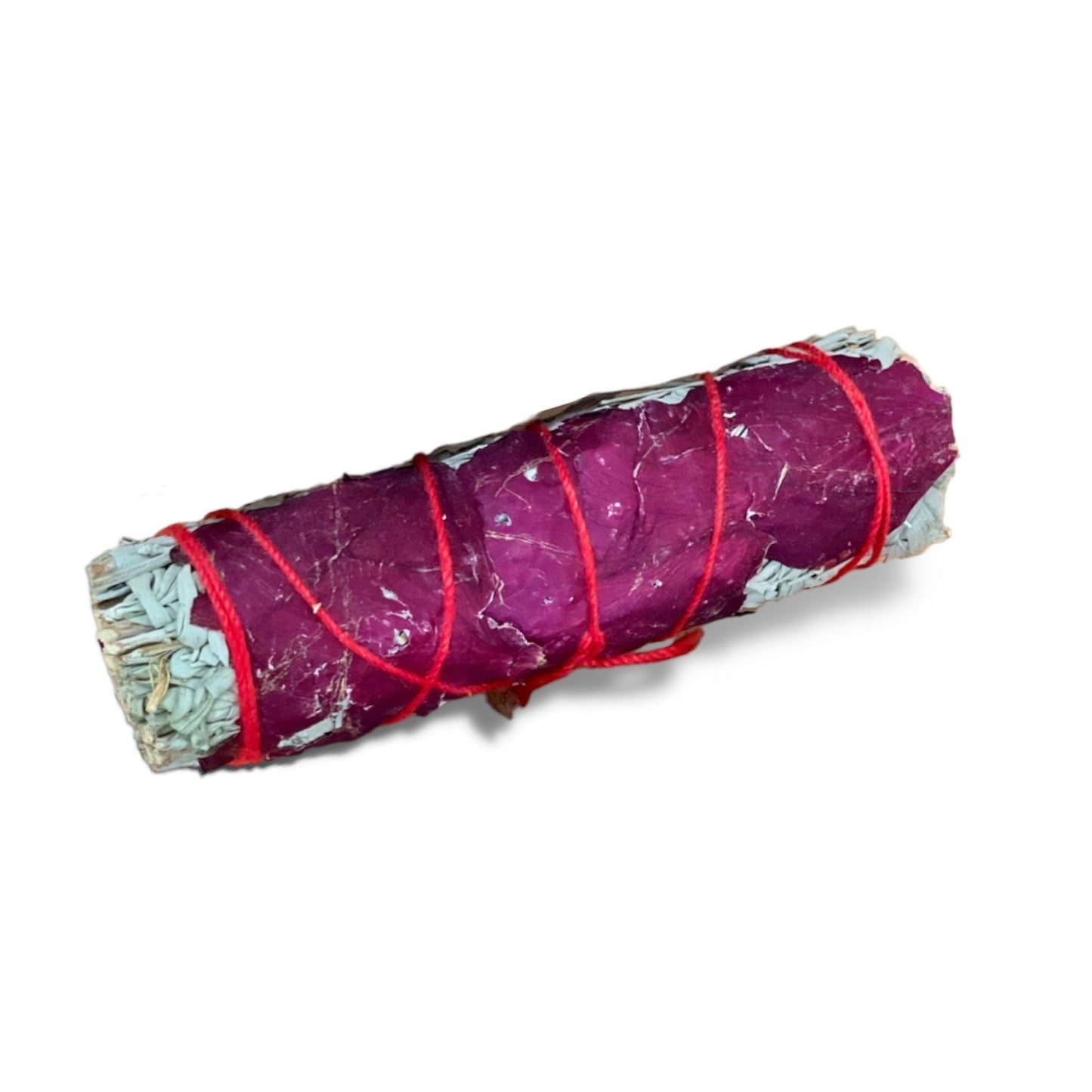 Rose With Blue Sage Bundle Smudge Stick – Mellow Monkey