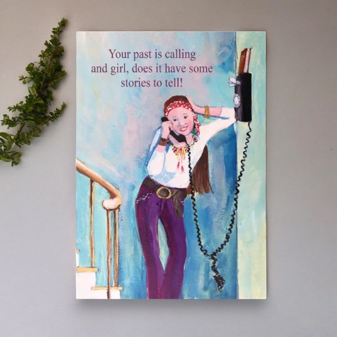Your Past Is Calling And Girl, Does It Have Some Stories To Tell - Bir ...
