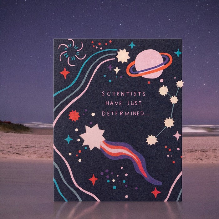 Love Muchly Greeting Card - Thank You - "Scientists Have Just Determin ...