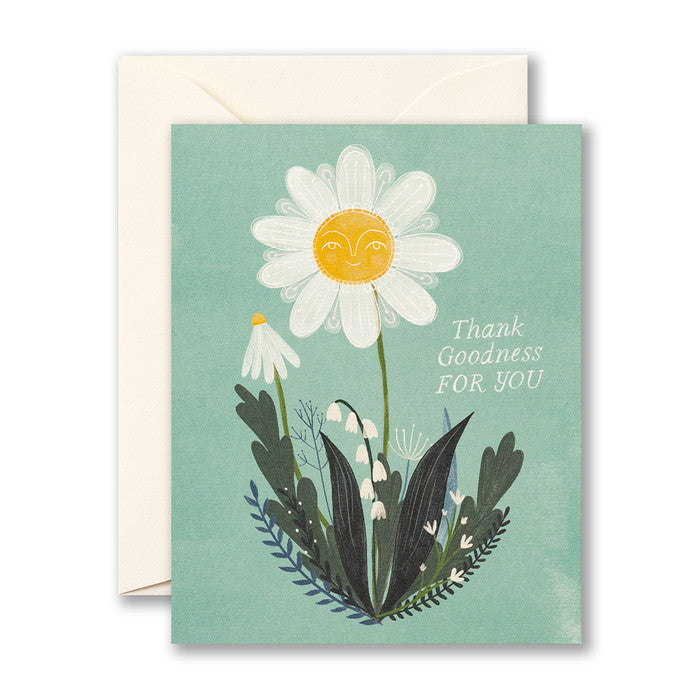 Thank Goodness For You - Thank You - Greeting Card – Mellow Monkey