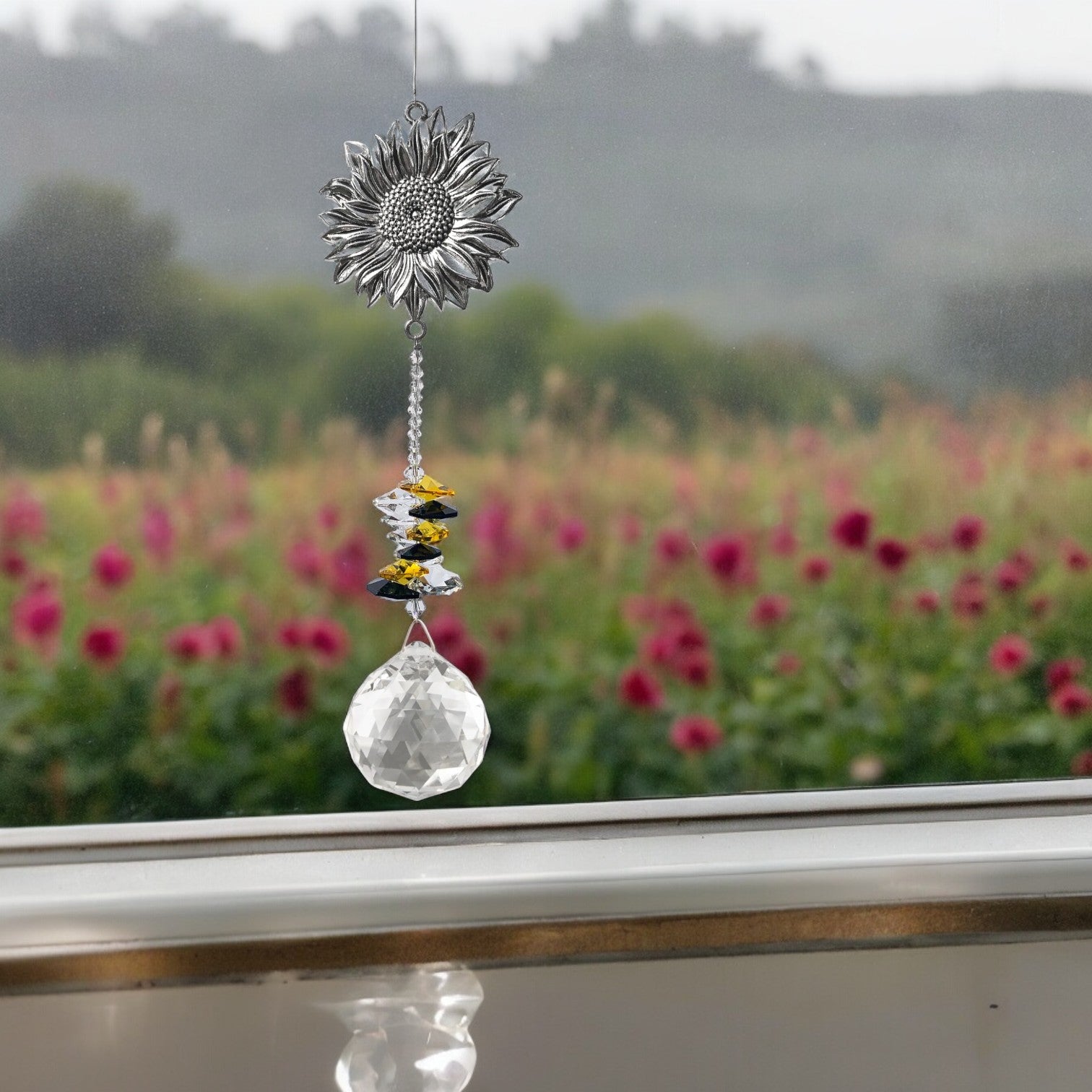 The Sunflower - Eternity Crystals Wishing Threads – Mellow Monkey