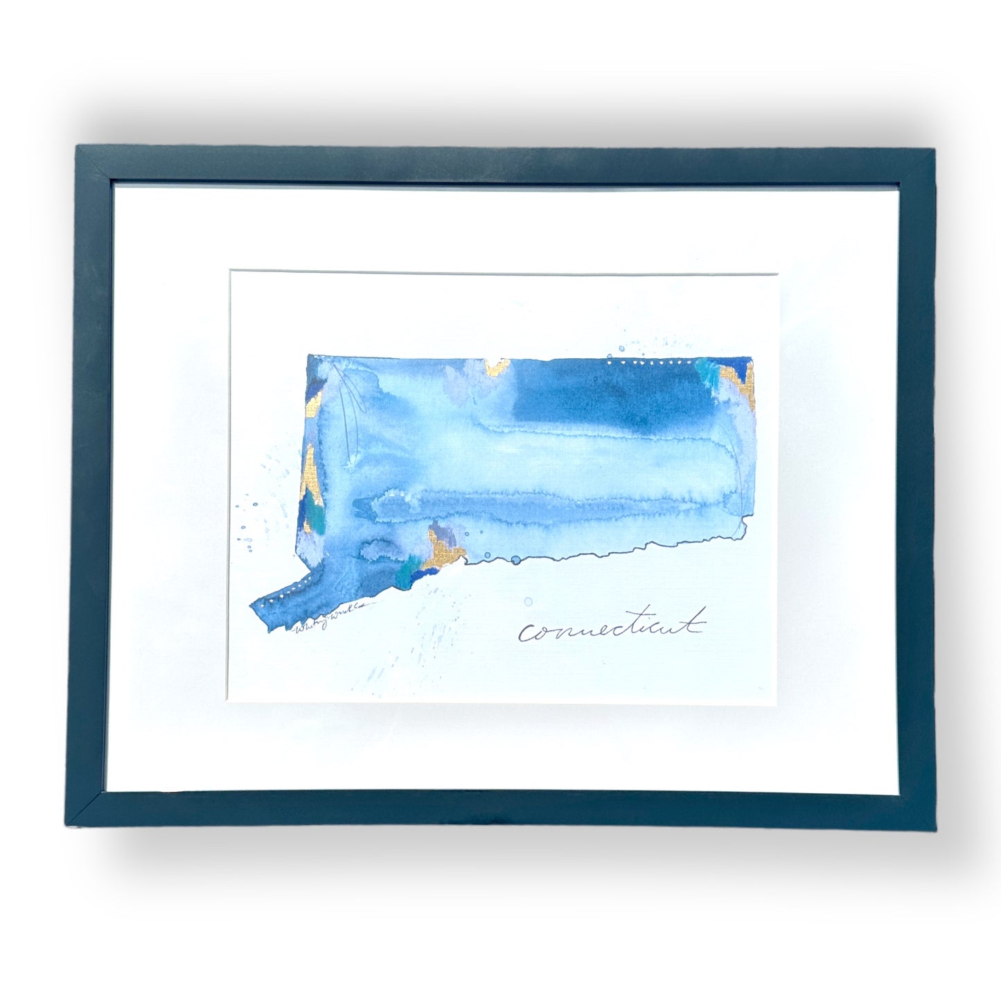 Connecticut Watercolor Print – Mellow Monkey