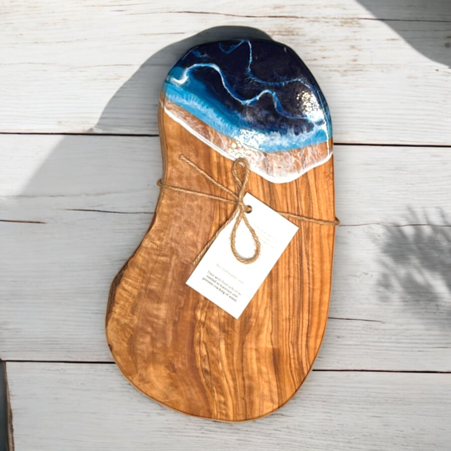 Ocean - Pipsqueak Shoreline Olive Wood Bar Board - 12-in - F – Mellow ...