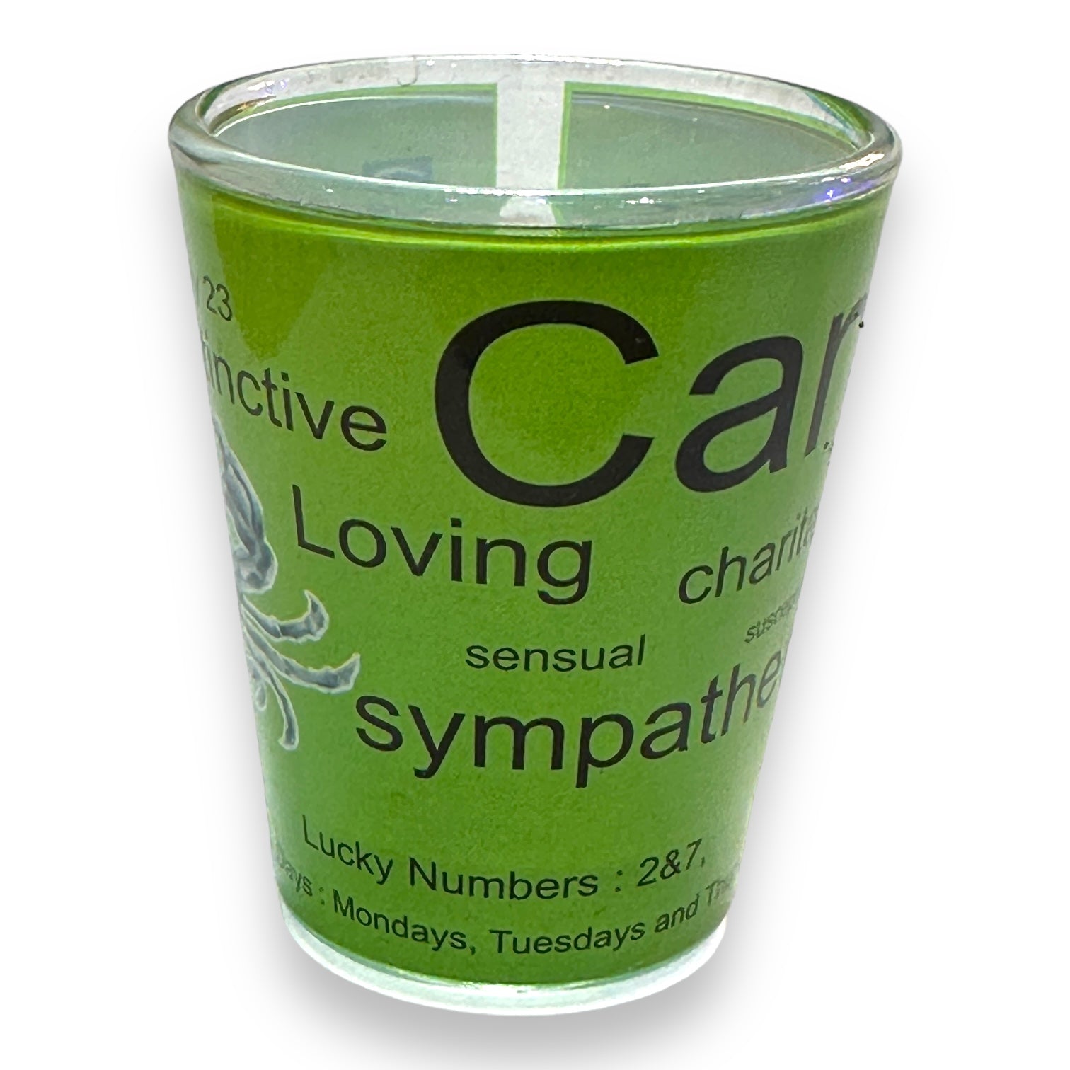 Cancer Zodiac Shot Glass - 2-oz – Mellow Monkey