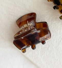 Dani Mini Claw Clip - Espresso – Mellow Monkey