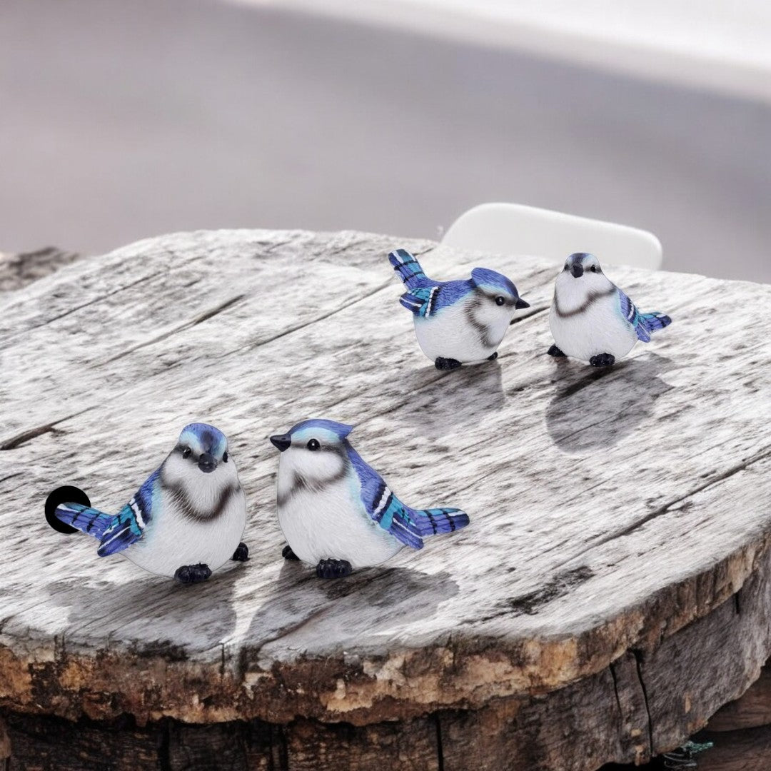 Mini Blue Bird Figurine – Mellow Monkey