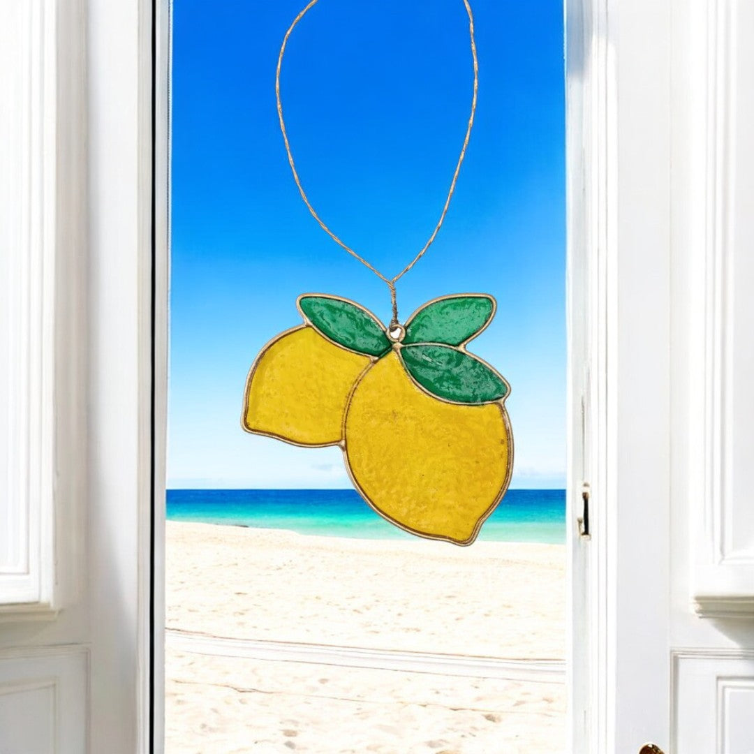 Stained Glass Lemon - 7 in – Mellow Monkey