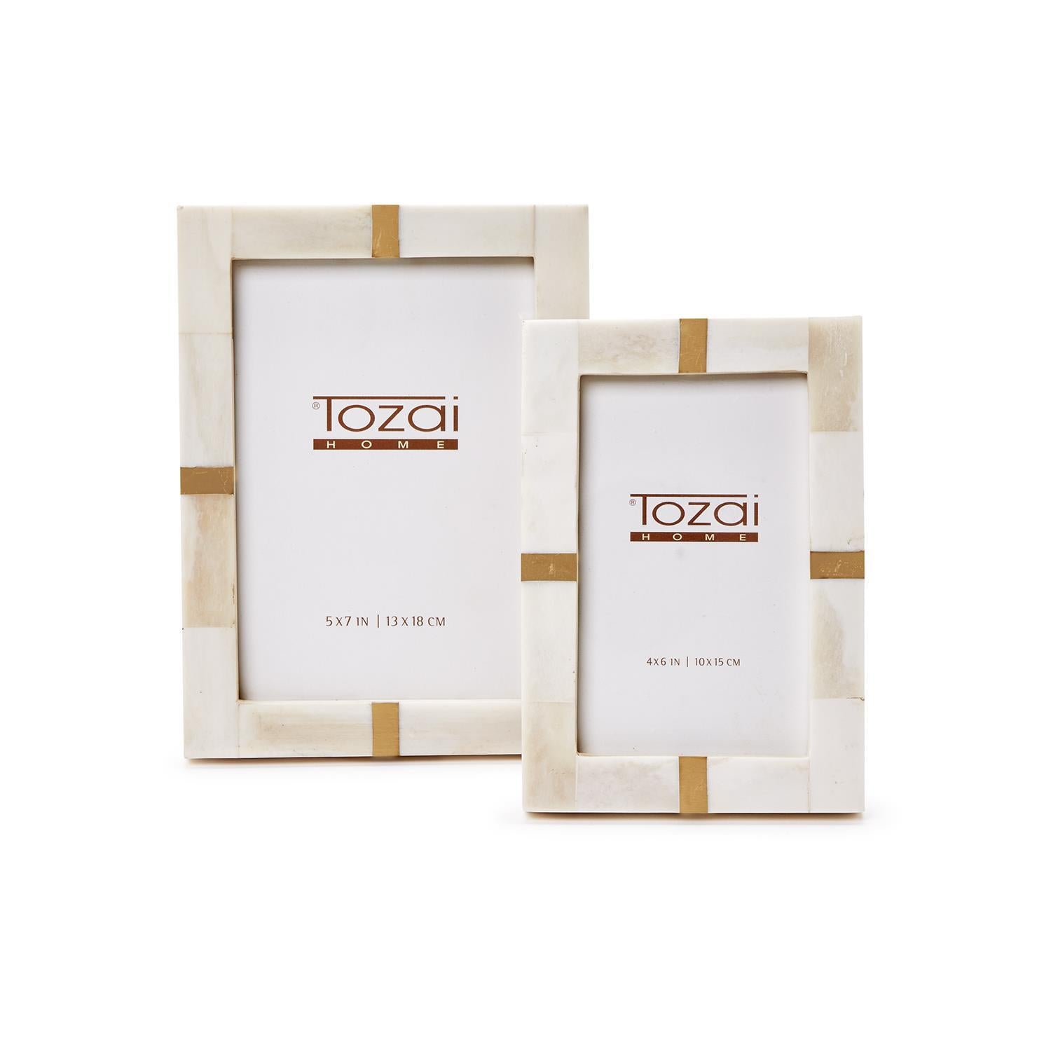 Royale Bone and Brass Photo Frame – Mellow Monkey
