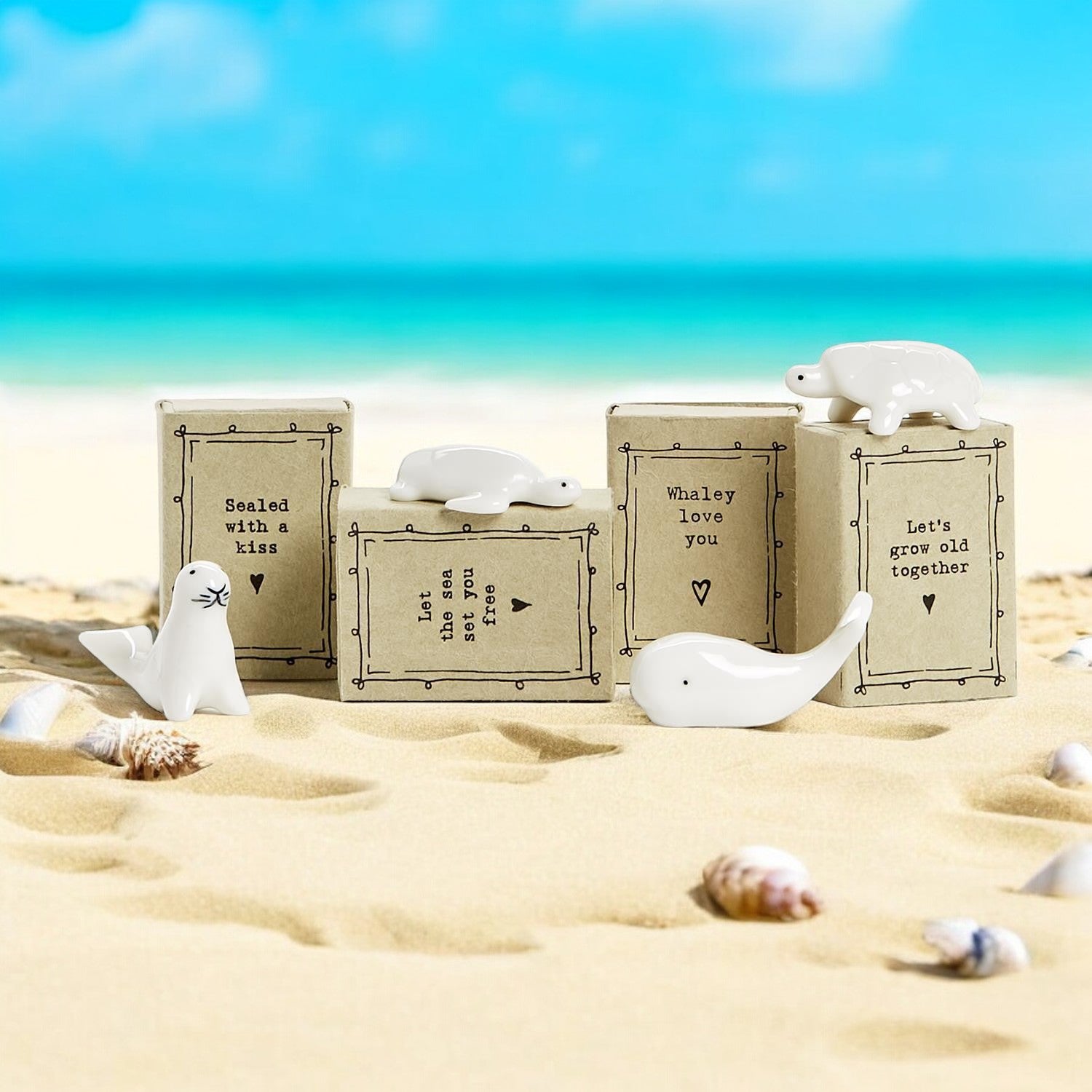 By The Shore Matchbox Animal in Gift Box - Pocket Size – Mellow Monkey