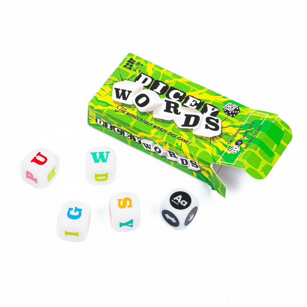 Dicey Words - Mini Dice Game – Mellow Monkey