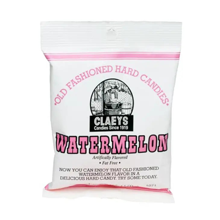 Nostalgic Old Fashioned Claey’s Watermelon Sanded Hard Candy – Mellow ...