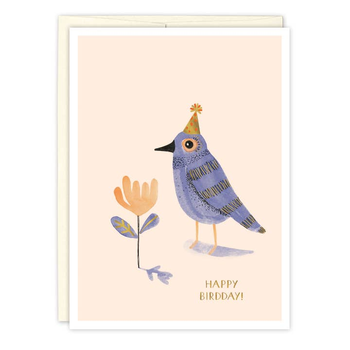Happy Bird Day Birthday Greeting Card – Mellow Monkey