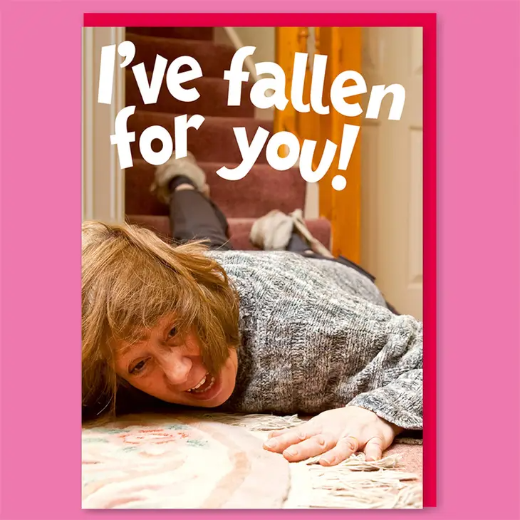 I've Fallen For You - Valentine's Day Greeting Card – Mellow Monkey