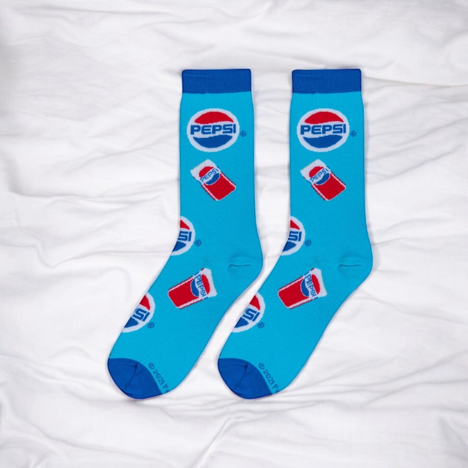 Pepsi Cans Socks - Crew Socks - Medium – Mellow Monkey