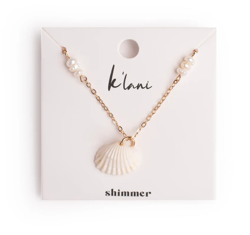 Gold Shimmer Necklace – Mellow Monkey