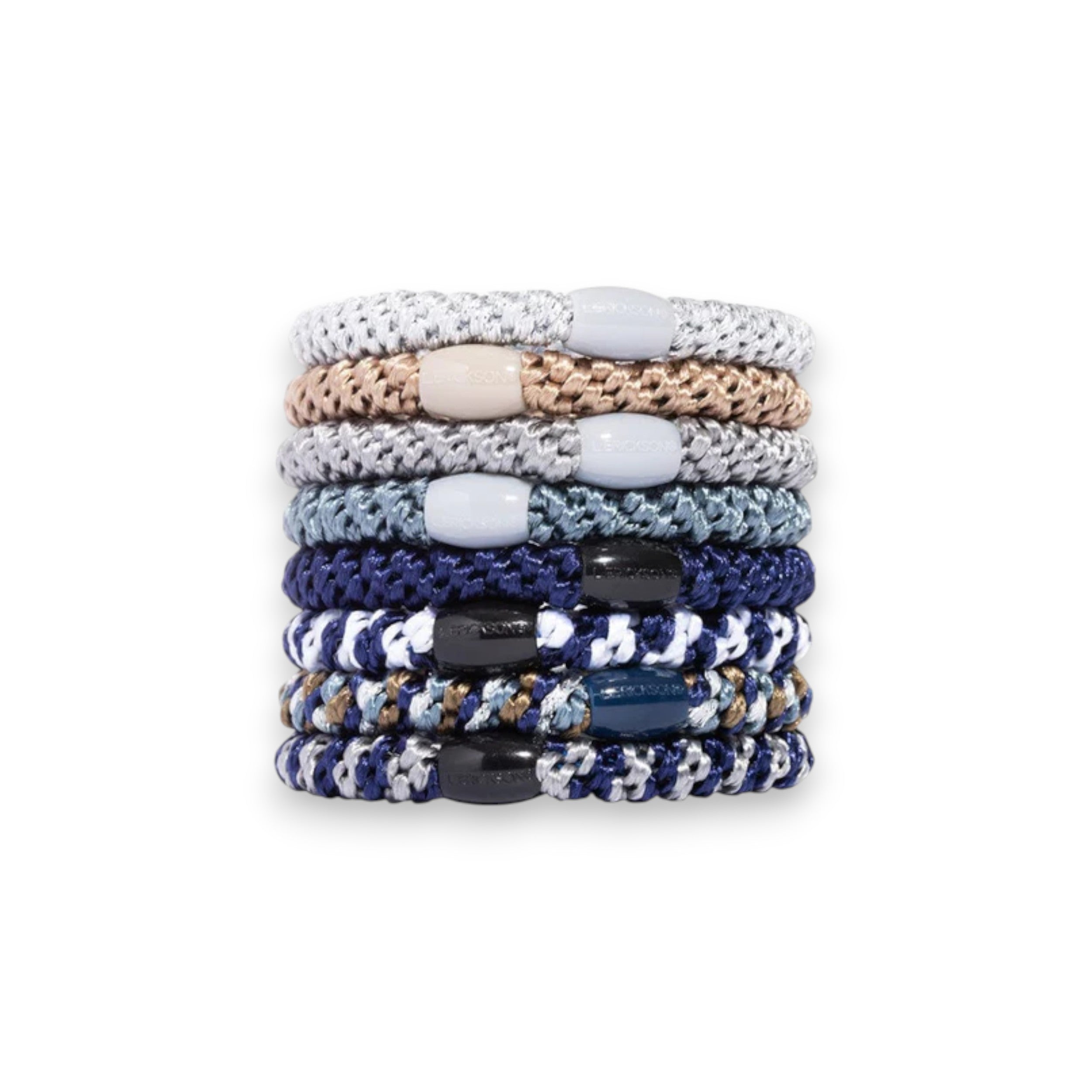 Indigo - Grab & Go Ponytail Holders - L. Erikson - Set of Eight ...