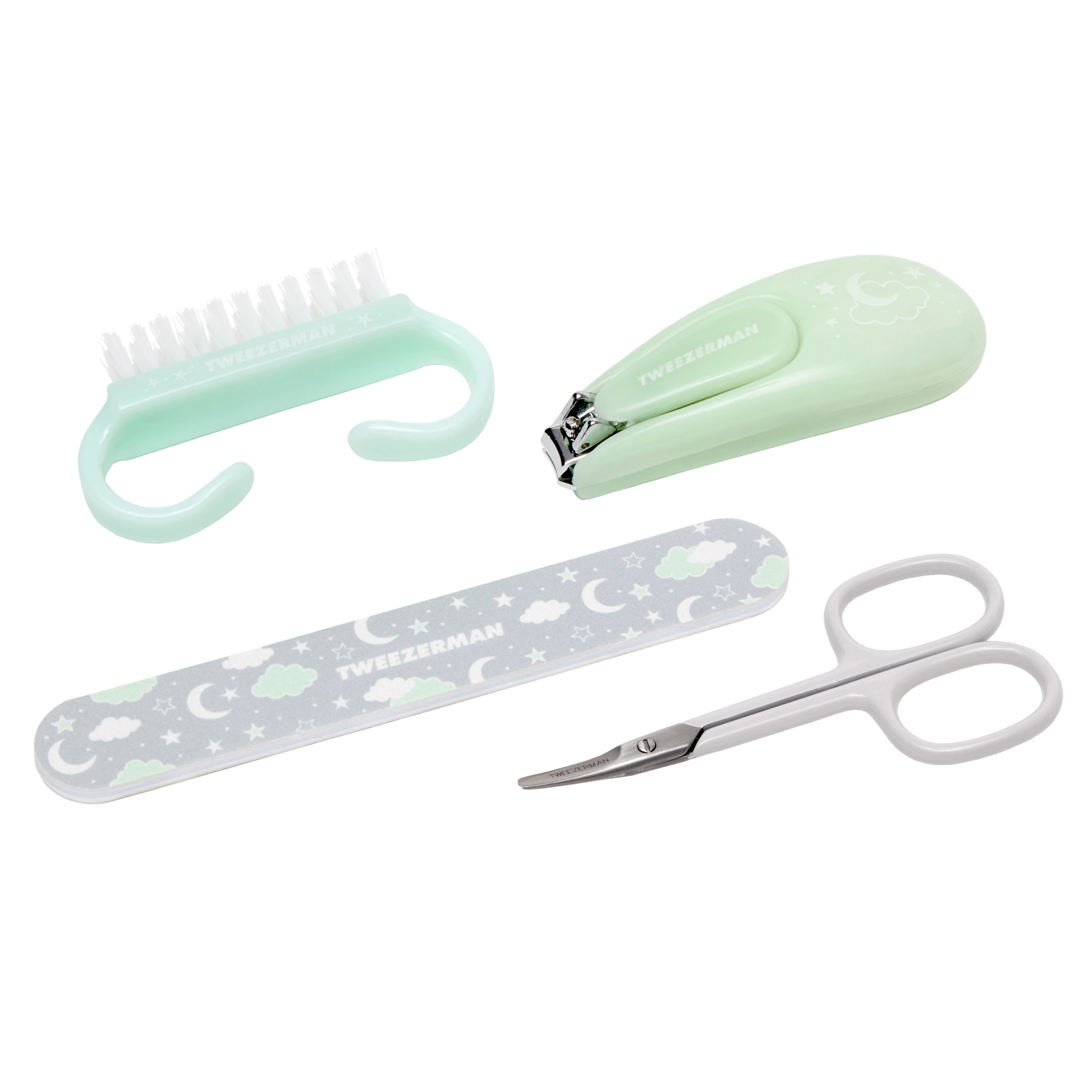 Tweezerman Baby Manicure Set - Green – Mellow Monkey